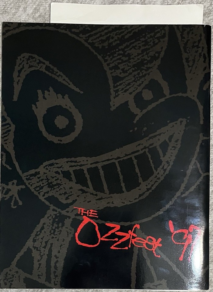 Vintage Ozzfest 1997 Concert Program Tour Book Ozzy Osbourne First ...