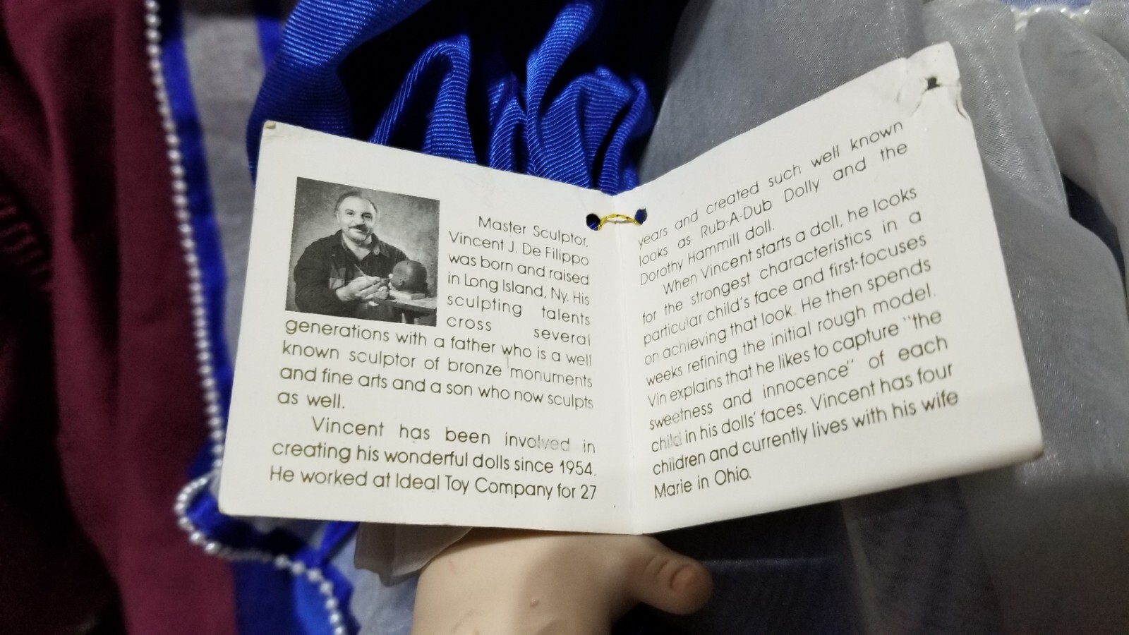 Laura Lee Designer Guild Collection porcelain doll by Vincent DeFilippo ...