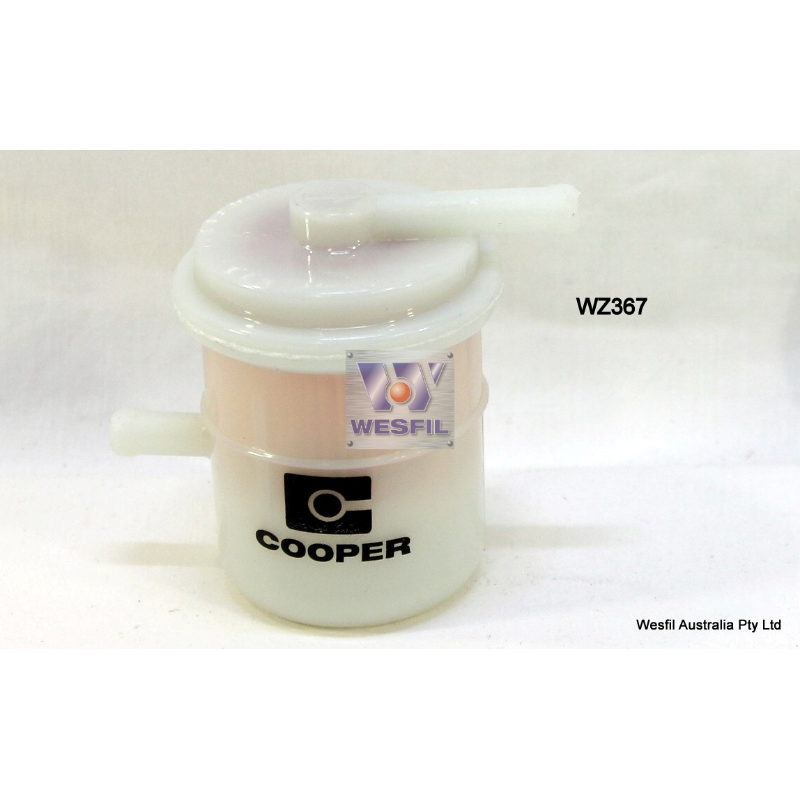 Wesfil Cooper Plastic In-Line Fuel Filter Z367 | eBay