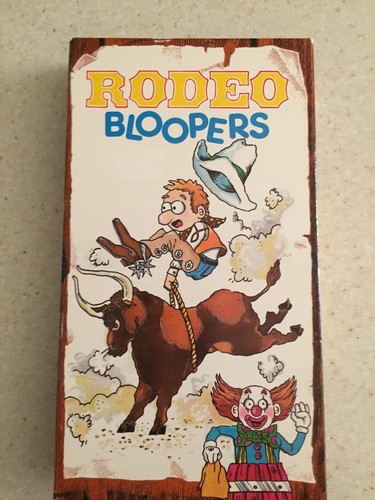 RODEO BLOOPERS VHS TAPE COMEDY COLOR 30 MIN. | eBay