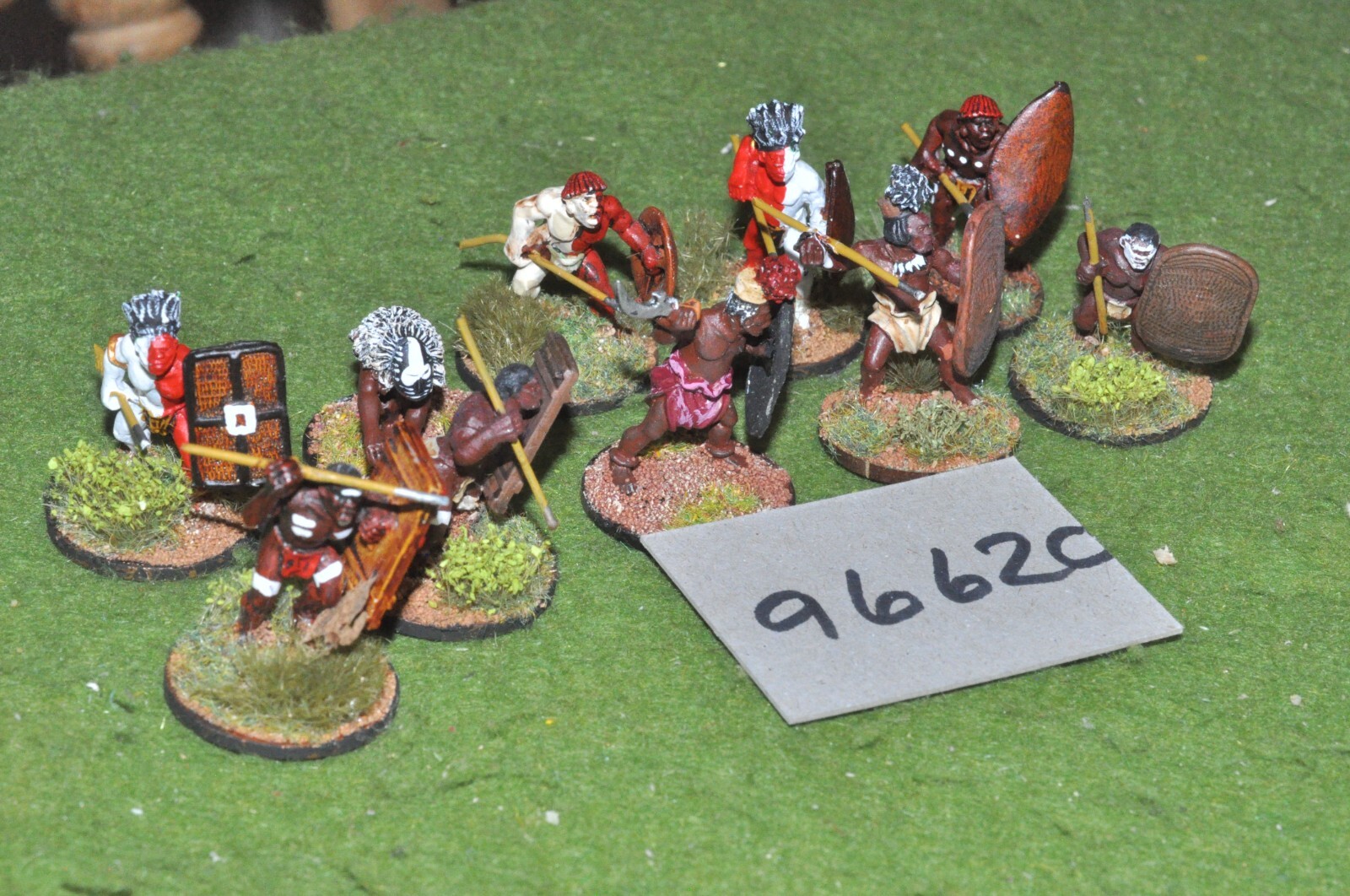 28mm colonial / native - warband 10 figs - inf (96620) | eBay UK