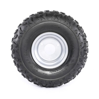 145x70-6 Wheel Tire Tyre Rim For ATV Quad Go Kart Mini Bike Buggy 50cc ...