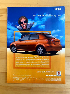 2005 Print Ad Suzuki Reno | eBay