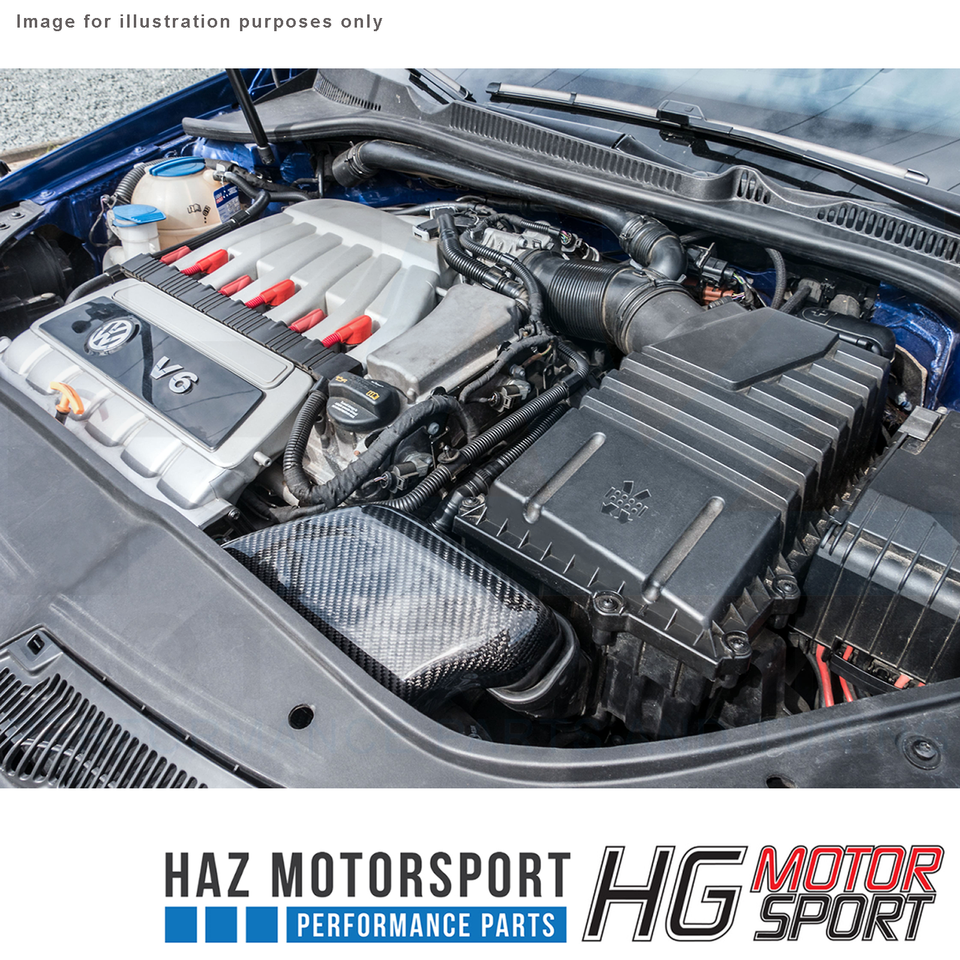 HG Motorsport Carbon Fibre Intake Ram Air Scoop Audi RS3 8P & VW Golf ...