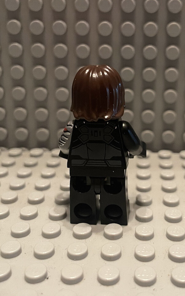 LEGO Winter Soldier Minifigure / 76051 76047 MARVEL Avengers Bucky ...