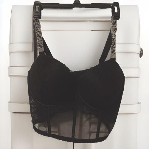 Victoria's Secret BOMBSHELL rhinestone Strap Bling Very Sexy Push Up ...