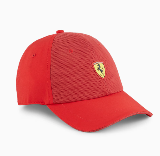 NWT PUMA ENZO Scudaria FERRARI RACE CAP Formula F1 Vented Ball Hat RED ...