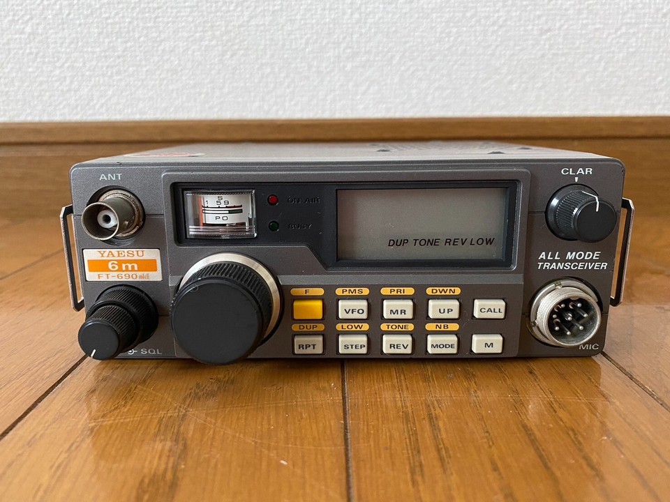 YAESU FT-690 MKⅡ 50MHz Portable Machine Tested Free Shipping | eBay