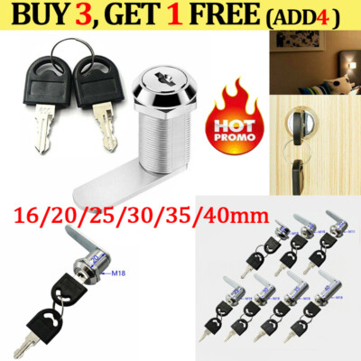 16-40mm Cam Locker Furniture Lock Post Mail Box Lock Camlock Cabinet ...