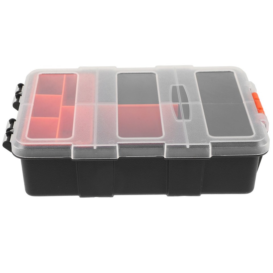 Plastic Screw Organizer Box Small Tool Case with Multi Grid ...