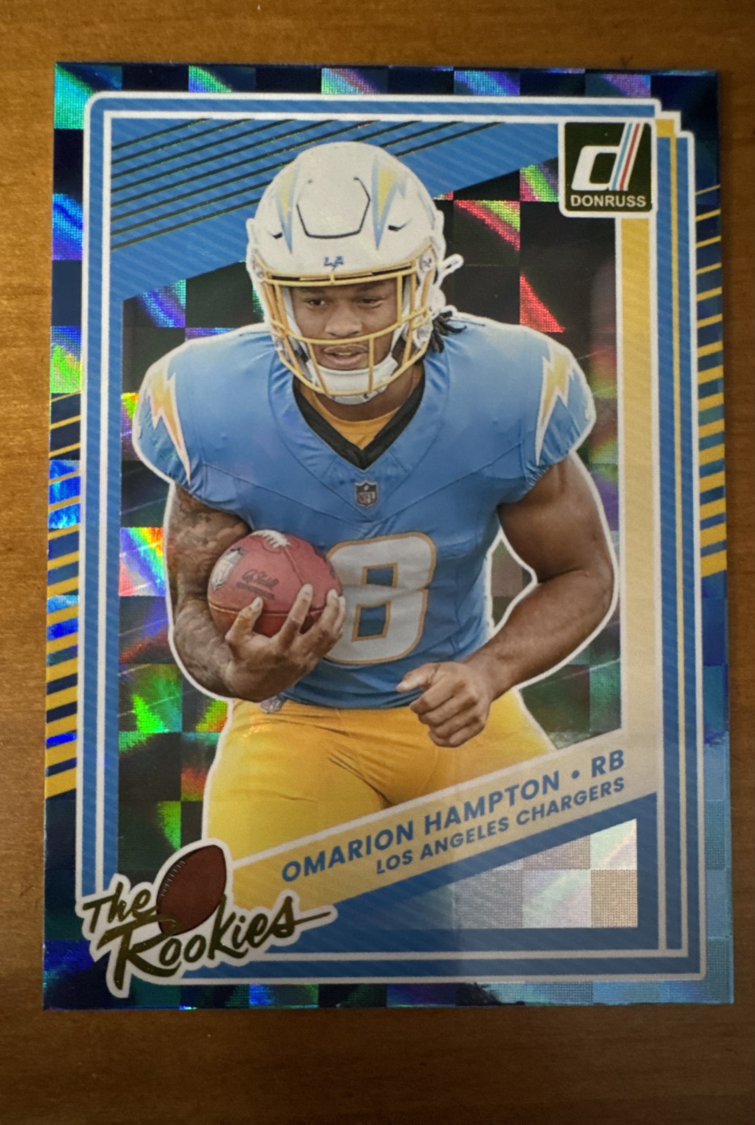 2025 Panini Donruss - Rated Rookie Omarion Hampton RC #8 🔥 Jersey ...