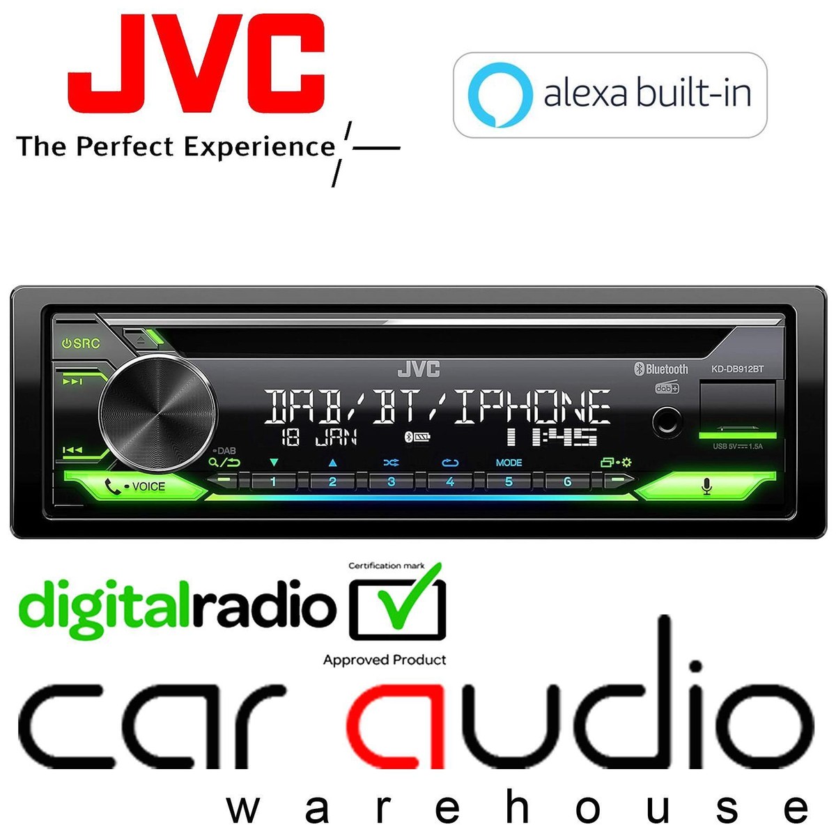 Jvc Car Radio JVC KD G 322, KD G 331 Car Radio Stereo ISO Wiring Loom