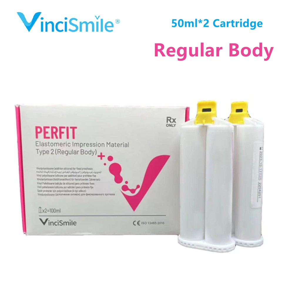 VPS Dental Impression Material Putty Heavy/Regular/Light Body-Fast ...