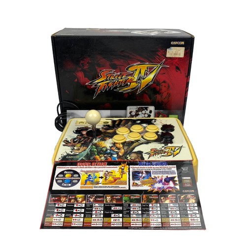 STREET FIGHTER IV Collectors Edition Arcade Fightstick For Xbox 360 CIB ...