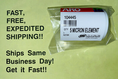 ARO 104445 Filter Element; FREE SAME DAY EXPEDITED SHIPPING! | eBay
