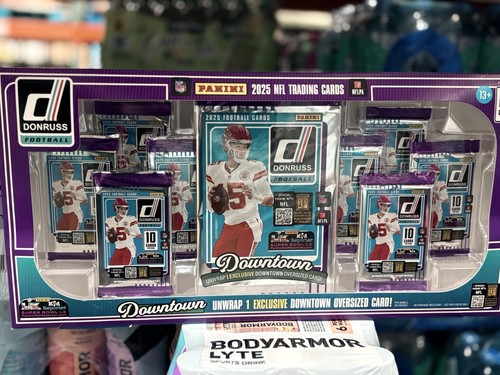 2025 Donruss NFL Football Costco Bundle Box Sealed Oversized Downtown ...