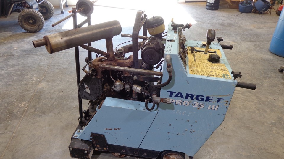 Target Pro 35 III Walk-behind Concrete Saw, Wisconsin W4 Engine, Only ...