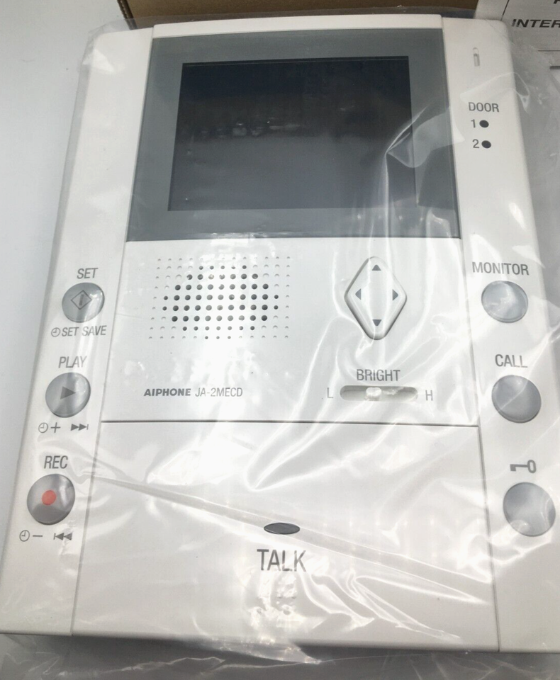 Aiphone Lot of 2 Master Monitor Handsfree Color Video Intercom JA-2MECD ...