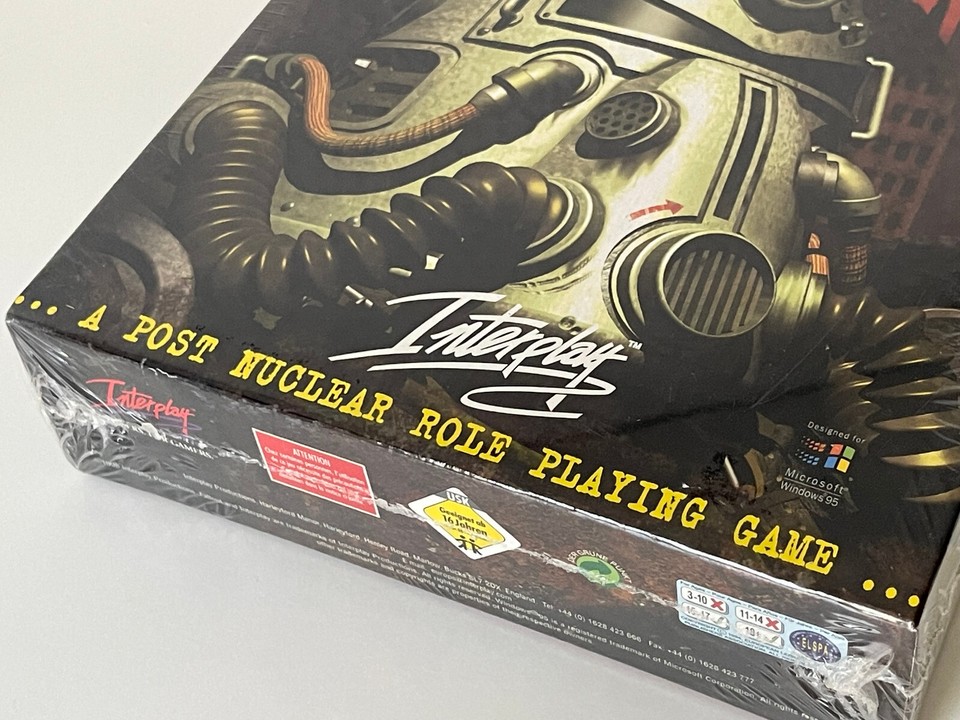 FALLOUT - PC BIG BOX - NEW - SEALED - GERMAN - 1998 - INTERPLAY | eBay