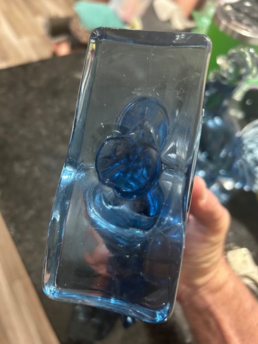 TWO PADEN CITY BLUE BARNYARD ROOSTERS | eBay