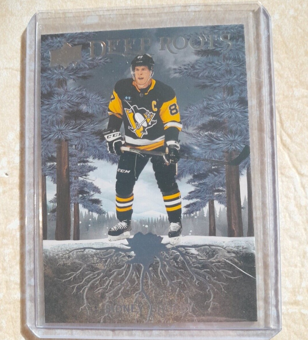 2023-24 Upper Deck Series 2 Deep Roots # DR-17 Sidney Crosby Penguins | eBay