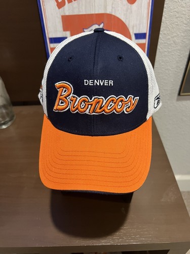 Denver Broncos NFL Reebok Equipment OnField Football Hat Cap Mesh ...