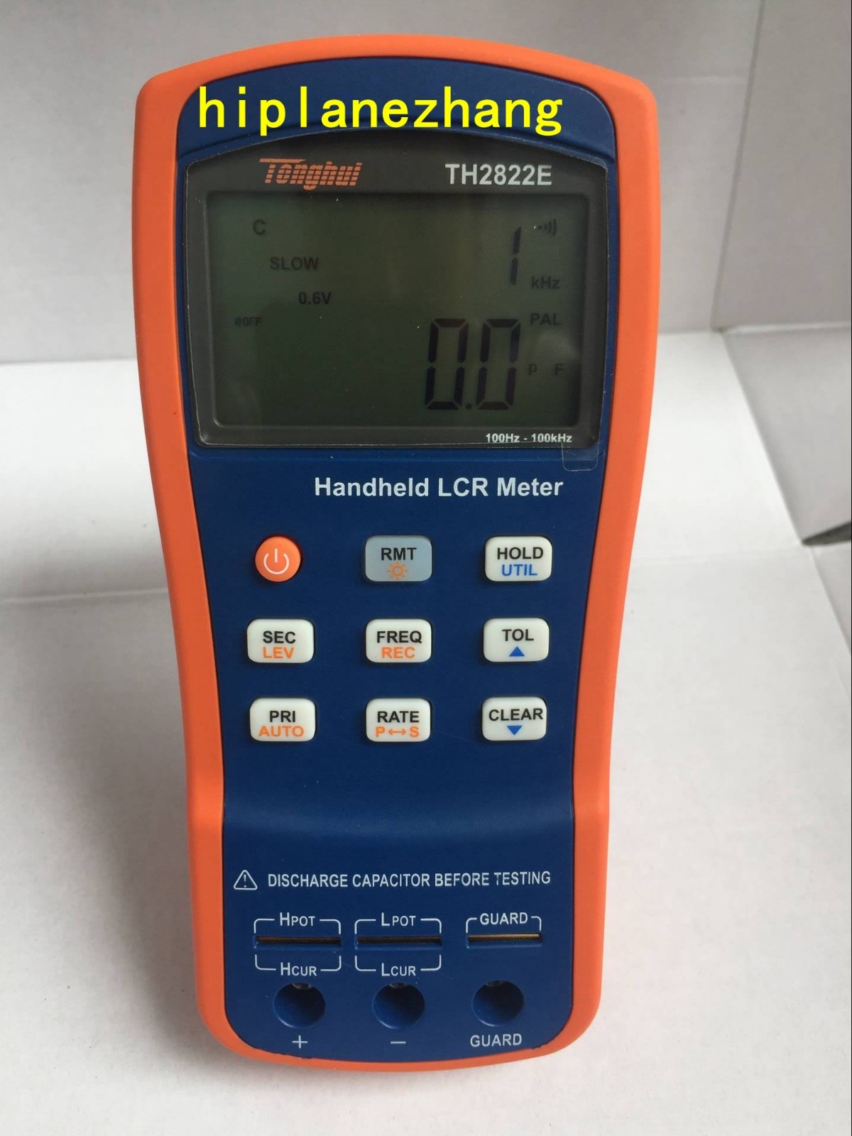 Handheld LCR Meter Accuracy 0.1% LCRQZD DCR ESR DEG Test 100-100KHz USB ...