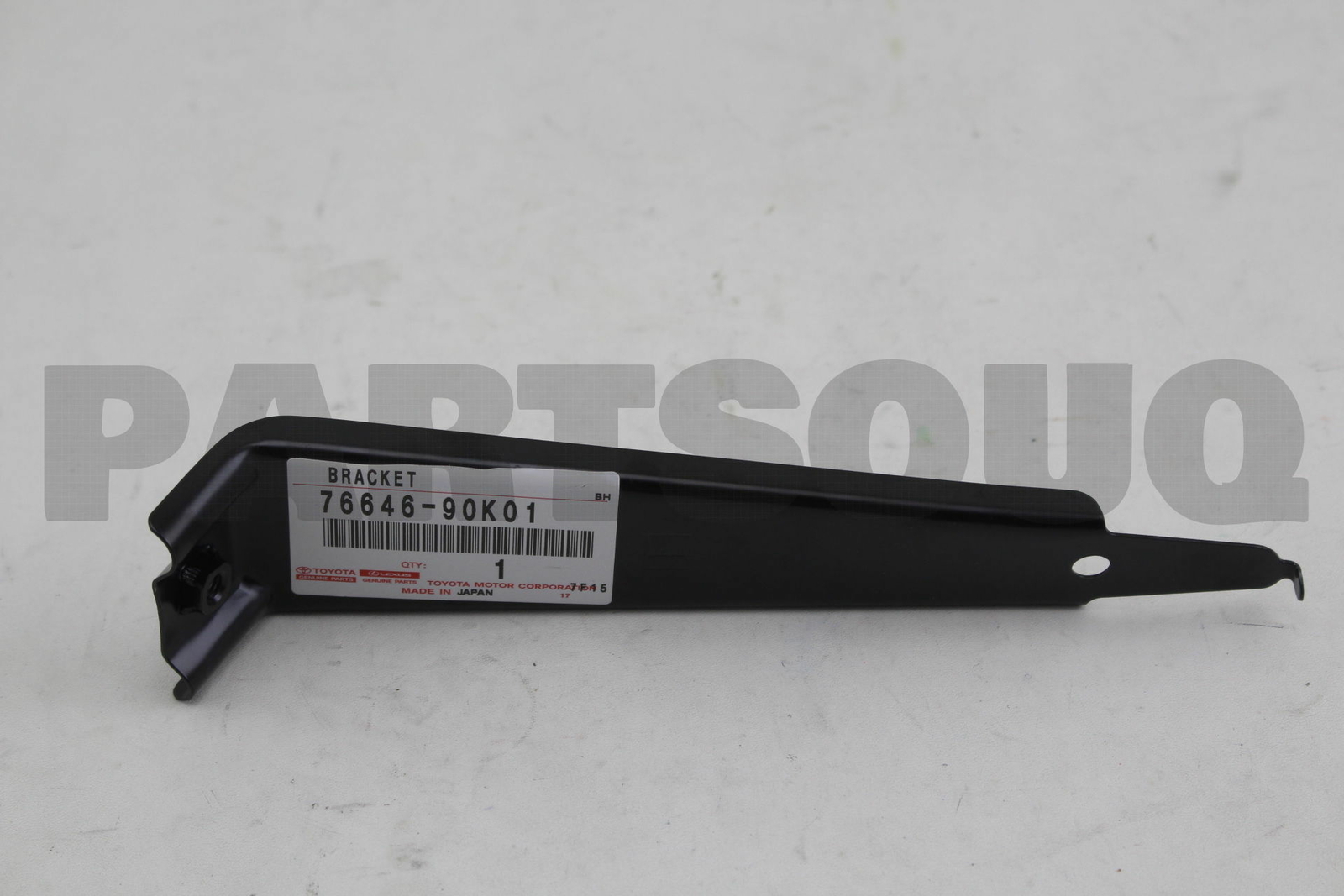 7664690K01 Genuine Toyota BRACKET, QUARTER PANEL REAR MUDGUARD, LH ...