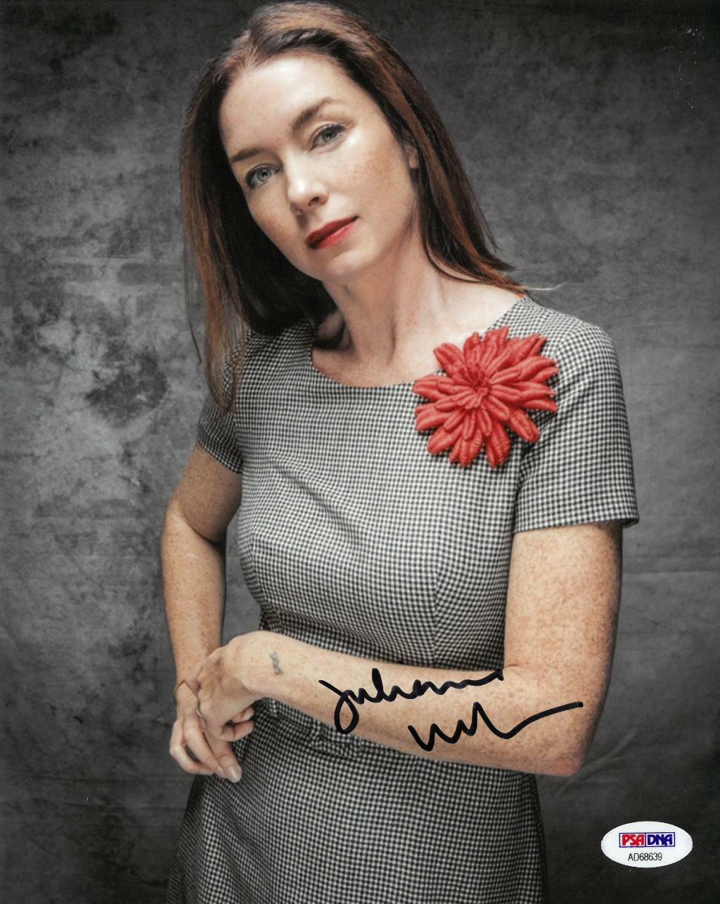 Julianne Nicholson Signed Authentic Autographed 8x10 Photo Psa Dna