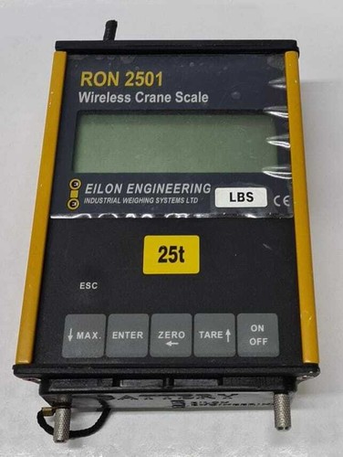 EILON RON 2501 Wireless Load Meter 25 TONS 25t Electronic Dynamometer | eBay