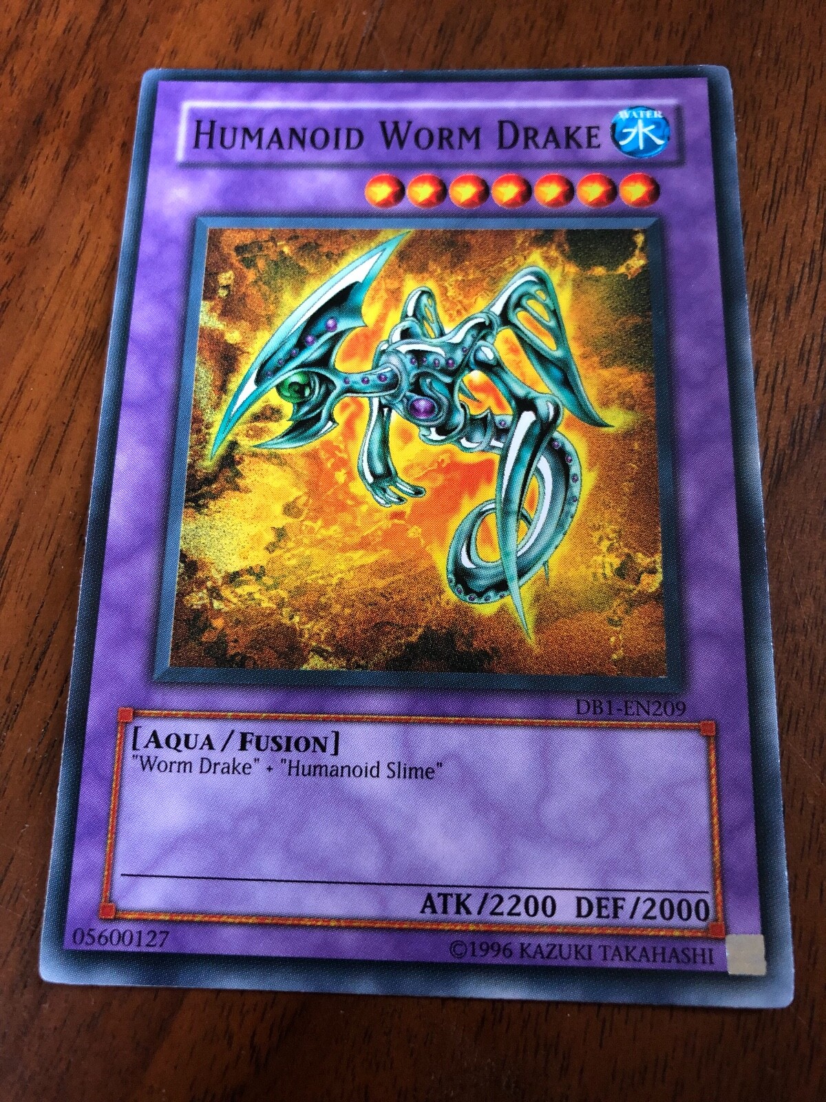 2004 Humanoid Worm Drake - DB1-EN209 - Common - Unlimited Edition - NM - YuGiOh | eBay