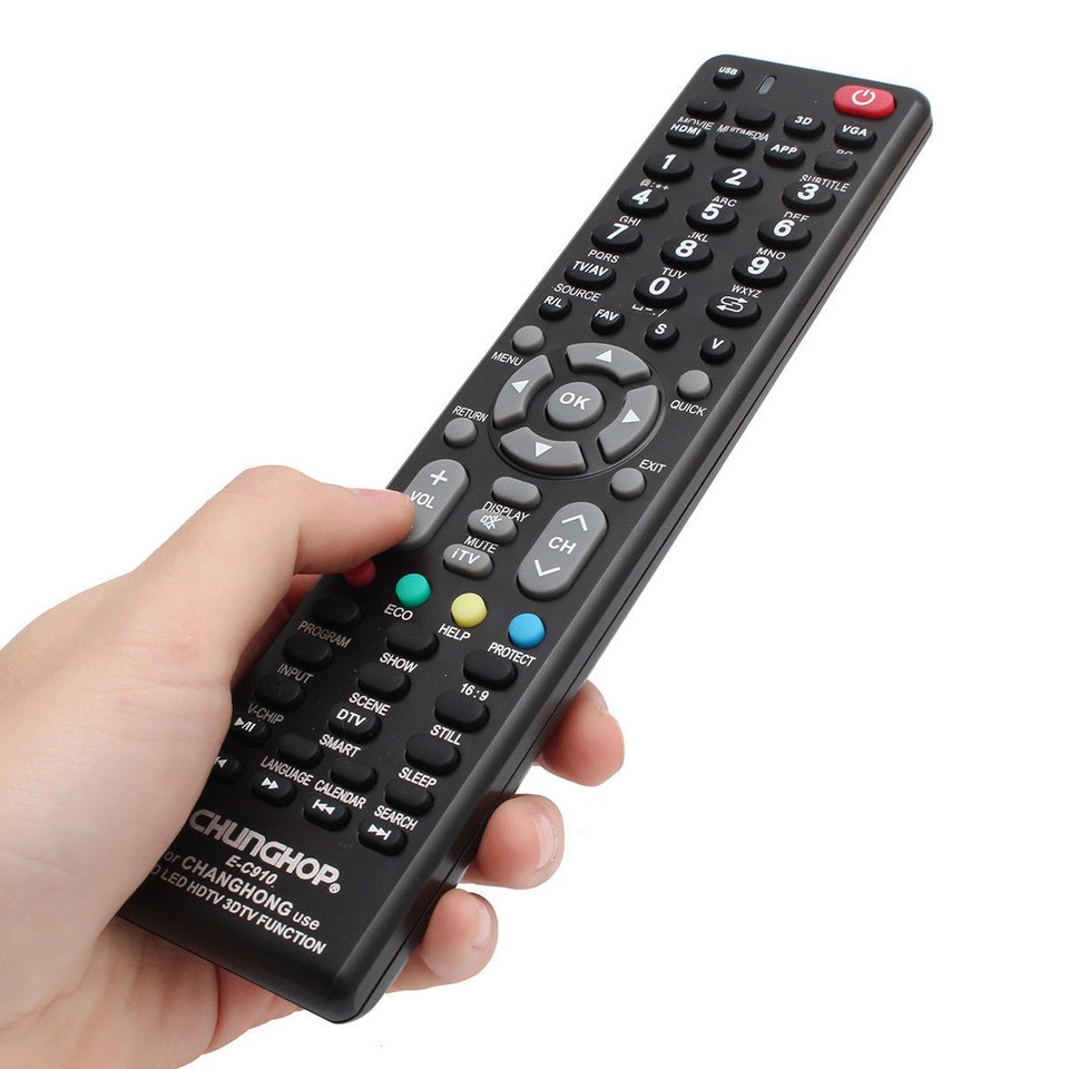 Changhong Universal Smart TV Remote Control Replacement For 3D LCD LED ...