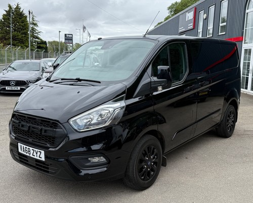 2019 68 FORD TRANSIT CUSTOM LIMITED 170BHP TAILGATE TWIN SIDE DOORS ...