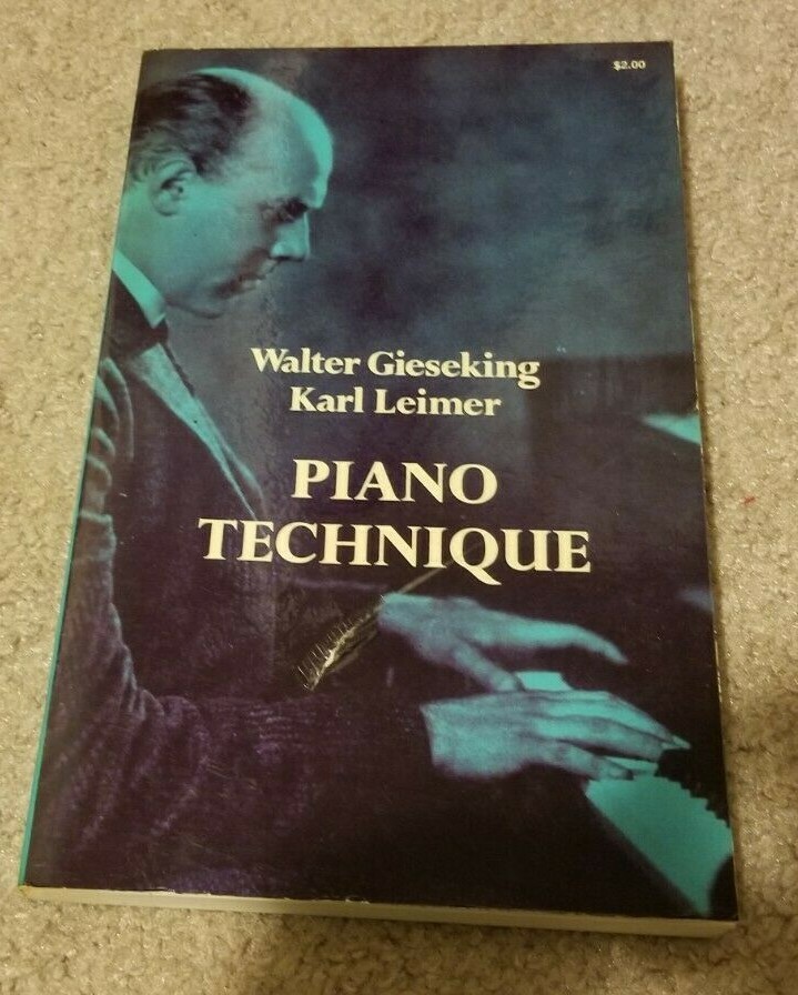1972 PIANO TECHNIQUE Rhythmics Dynamics Pedal Walter Gieseking Karl ...