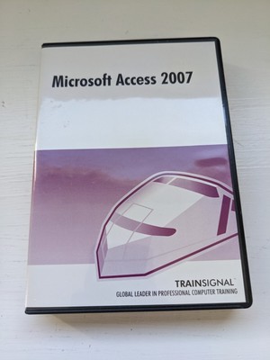 Trainsignal Microsoft Access 2007 Computer Training DVD 5 Discs | eBay