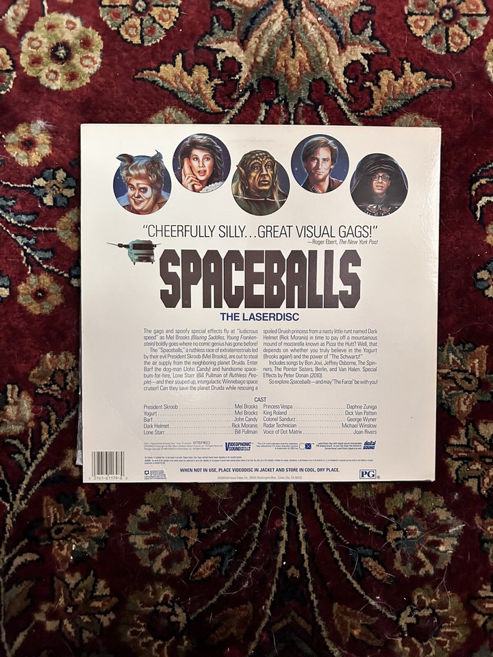 Spaceballs (Laserdisc) 27616117960| eBay