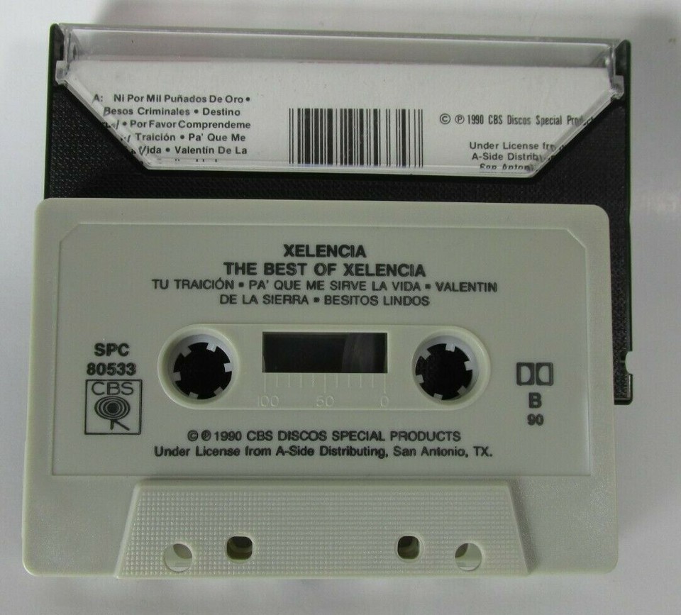 Xelencia - Cassette - The Best of - Tejano Latin Chicano 90's Rare | eBay