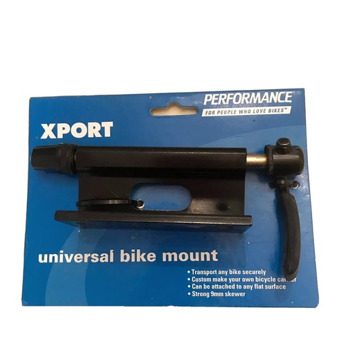 XPORT Universal Bike Mount 9mm Skewer Attach To Any Flat Surface Custom ...