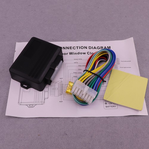 4 Door 12V Car New Power Window Roll Up Closer Power Module Kit ...