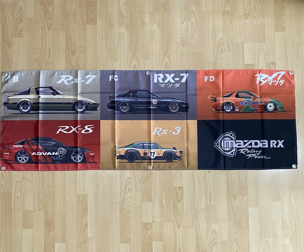 Mazda Rx 7 Poster