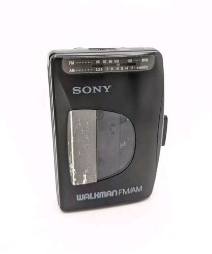 Sony Walkman WM-FX10 AM/FM Personal Cassette Player Black W/ Clip Needs ...