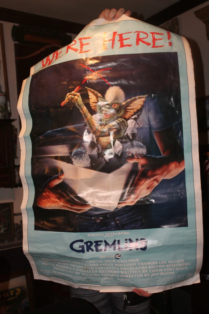 Gremlins Poster Were Here