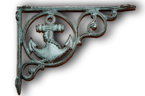NAUTICAL Anchor Shelf Bracket,Mariners decor,beach decor,boats, gifts B ...