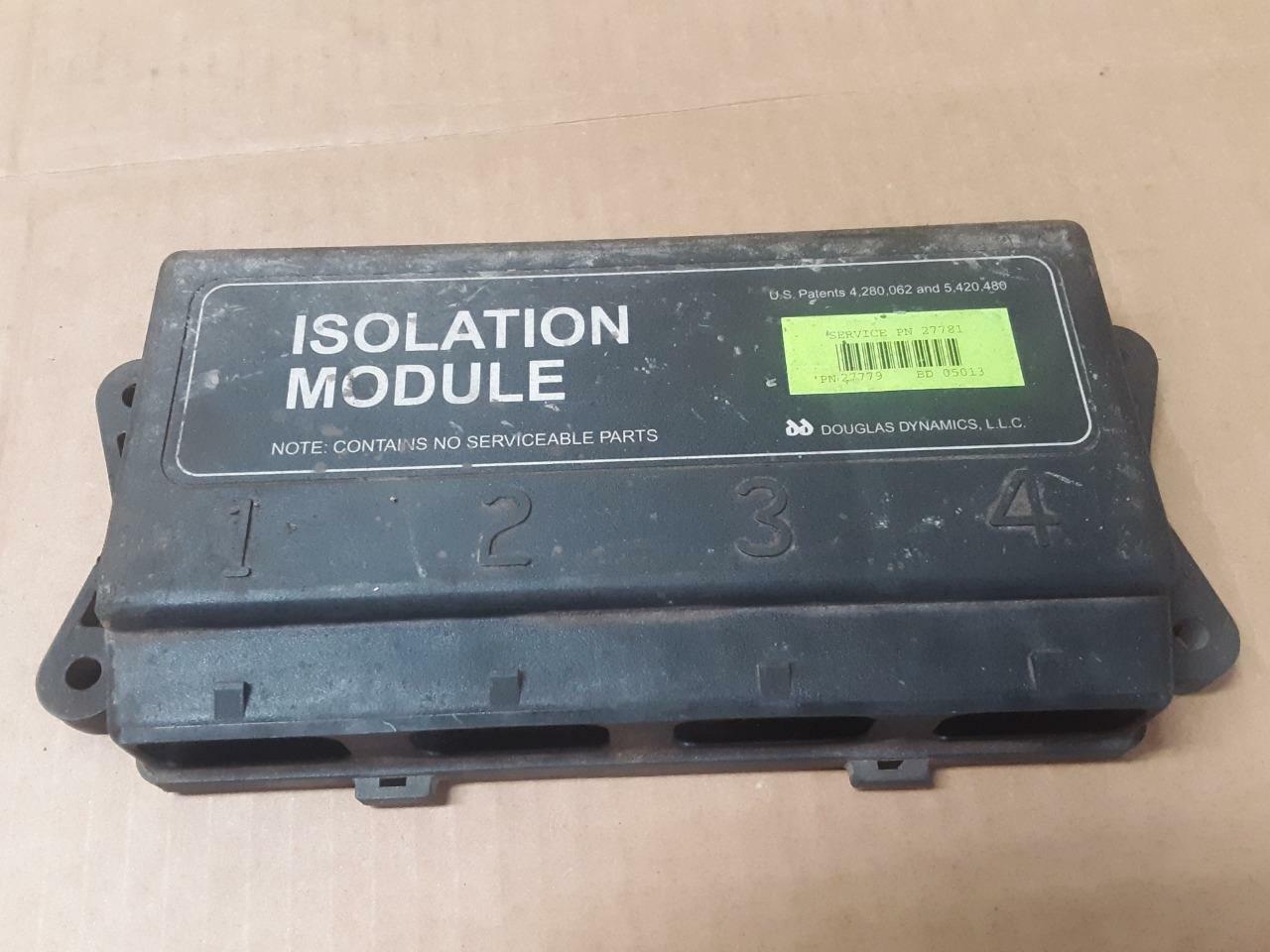 Tested Western Fisher 27781 Isolation Module 4 port Snow Plow Green ...