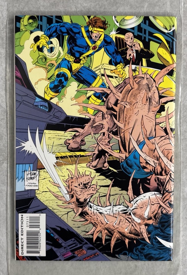 Wolverine Comic Issue Number 75 Hologram Cover Magneto Claws Marvel ...