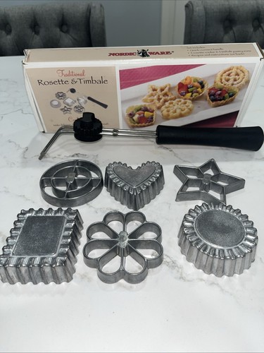 Nordic Ware Rosette and Timbale Set Make Scandinavian cookies and ...