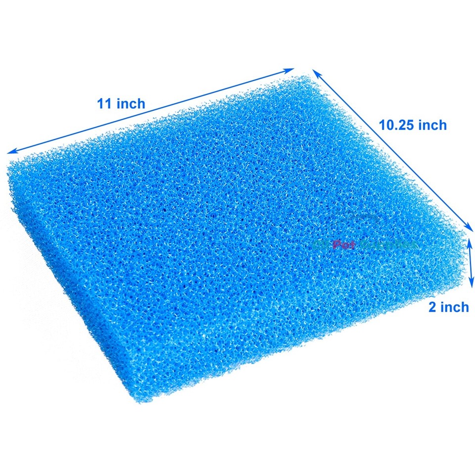 Reticulated Open Cell Foam Sponge Filter Pad Media Aquarium Fish HMF ...