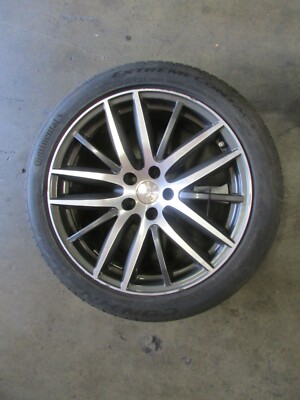 Maserati Ghibli, Rear Wheel, 19' Proteo, Curb Rash, Used, P/N 980157021 ...