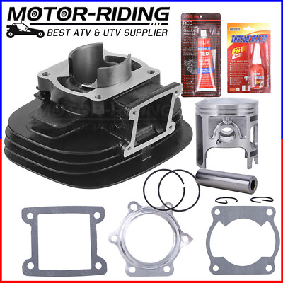 For Yamaha Blaster 200 Top End Rebuild Kit Piston Cylinder Gaskets 66mm ...
