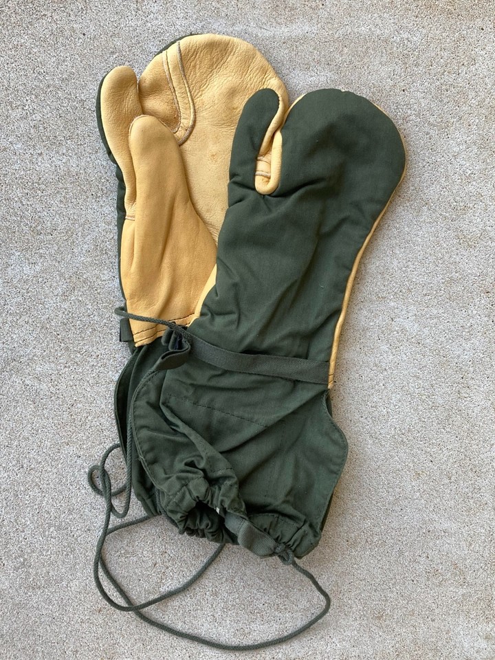 US Military Trigger Finger Cold Weather Mitten Shells- Medium - New Old ...